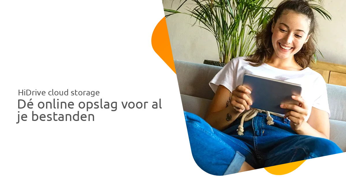 Cloud storage: veilig en bekroond | HiDrive van STRATO