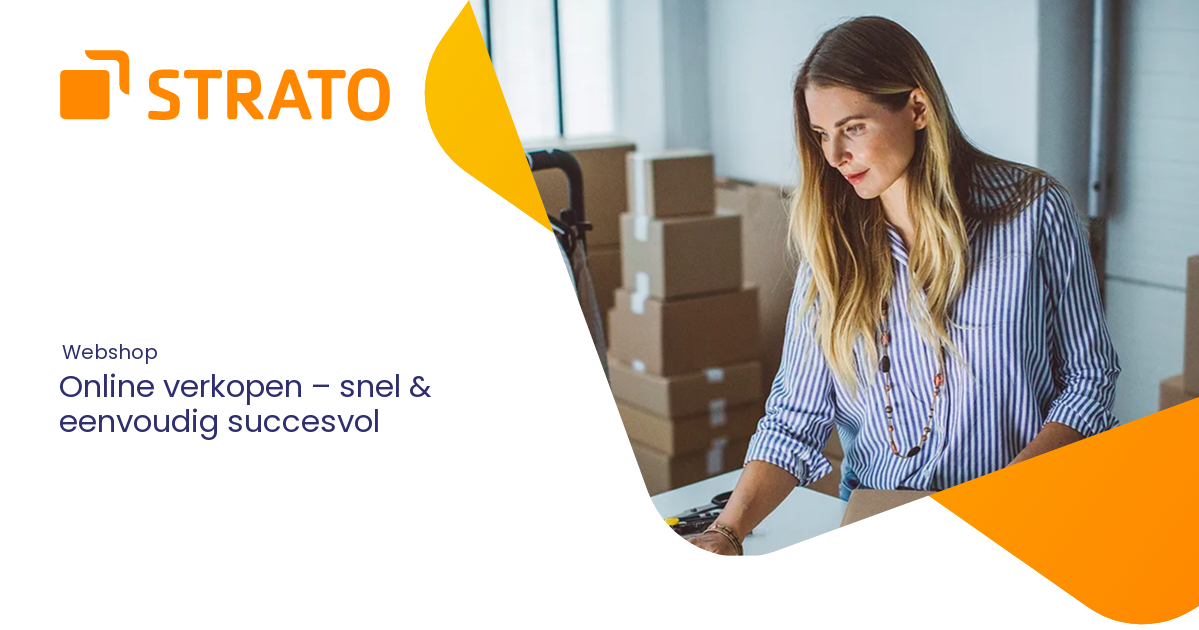 Webshop starten en succesvol verkopen met STRATO