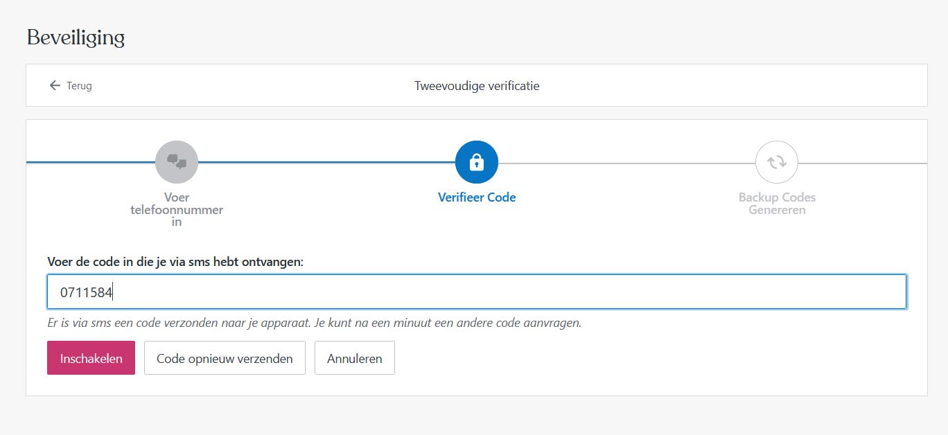 Meer veiligheid: twee-factor-authenticatie voor WordPress