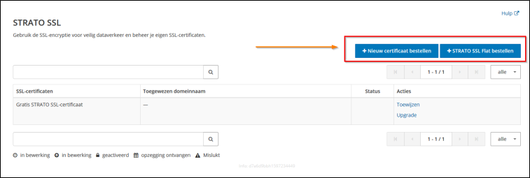 Zo gebruik je STRATO SSL
