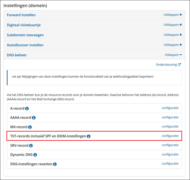 Wat is een TXT-record en waarvoor kan ik deze gebruiken?