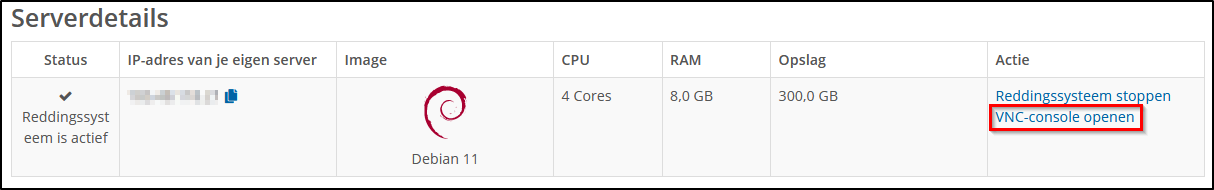 Het reddingssysteem van je STRATO Linux VPS | STRATO